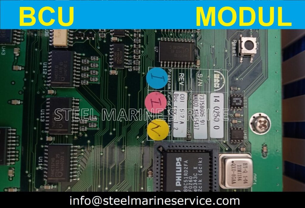 BCU Modul : MBD NR.3157169-9 73757985-01 Nabco : NK050022. BCU MODUL ...