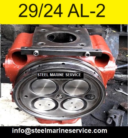 Steel Marine Service | SKL VDS 29/24 AL-2 Auxiliary Engine And Spares ...