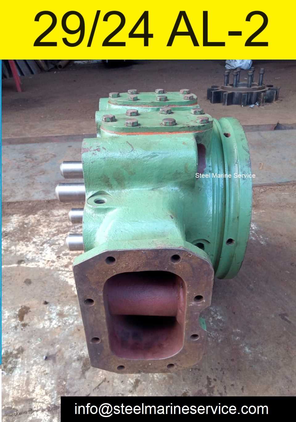 Steel Marine Service | SKL VDS 29/24 AL-2 Auxiliary Engine And Spares ...
