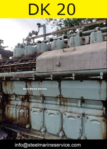 Steel Marine Service | Daihatsu DK 20 Diesel Generator Repairing And ...