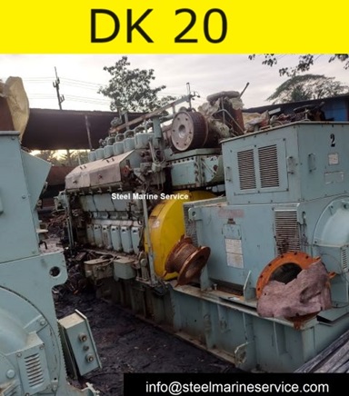 Steel Marine Service | Daihatsu DK 20 Diesel Generator Repairing And ...