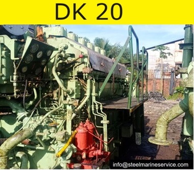 Steel Marine Service | Daihatsu DK 20 Diesel Generator Repairing And ...