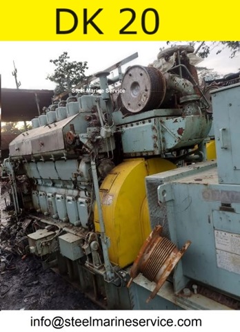 Steel Marine Service | Daihatsu DK 20 Diesel Generator Repairing And ...