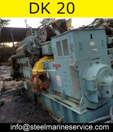 Steel Marine Service | Daihatsu DK 20 Diesel Generator Repairing And ...