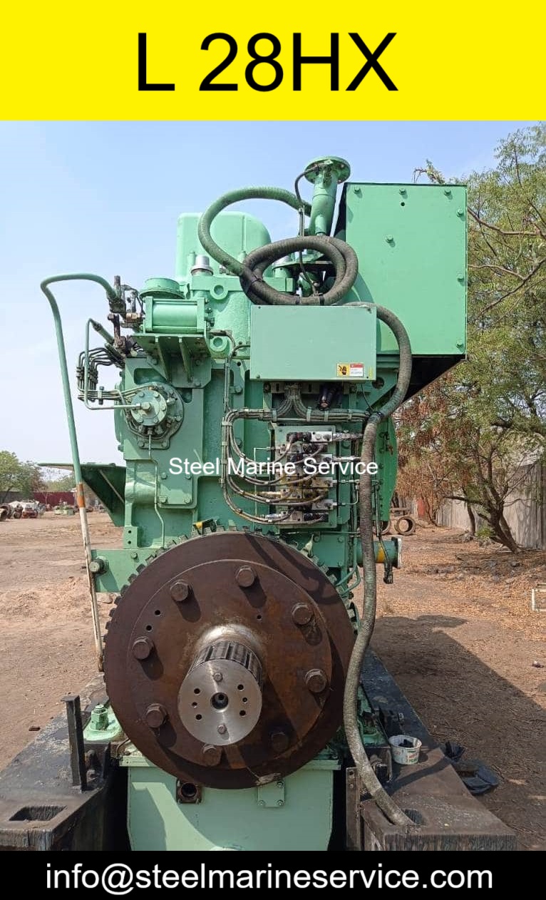 Steel Marine Service | NIIGATA L 28HX Diesel Engine And Spares Parts.