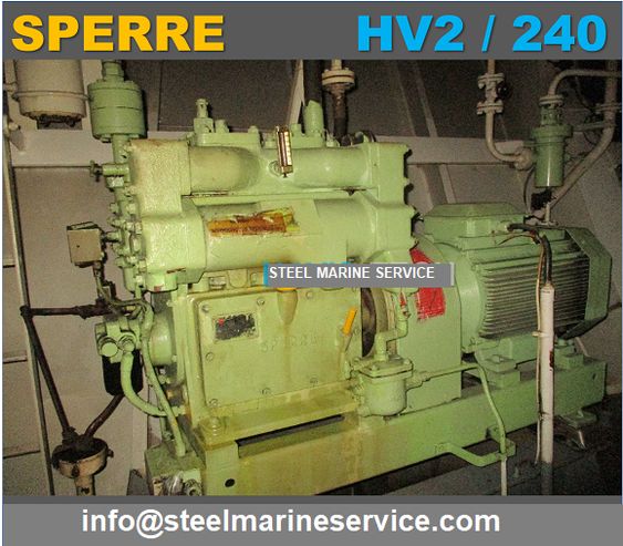 Steel Marine Service | Sperre Air Compressor Recondition and spare parts.