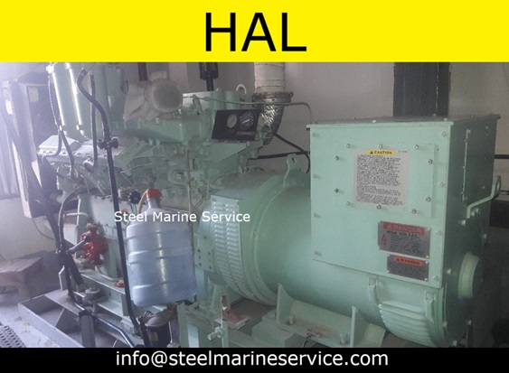 Steel Marine Service | YANMAR HAL-HTN Marine Auxiliary Engine and Spare ...