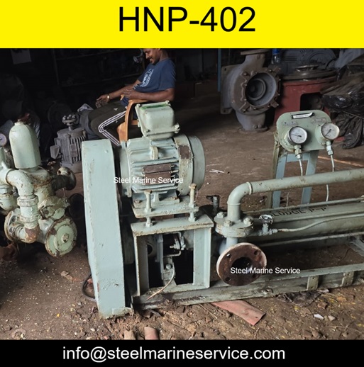 Steel Marine Service | TAIKO HNP-301-HNP-401 Bilge Pump And Sludge Pump ...